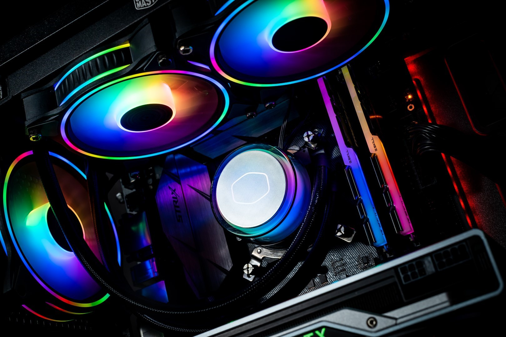 Cooler Master MasterLiquid ML240 Illusion ARGB AIO Liquid Cooler ...