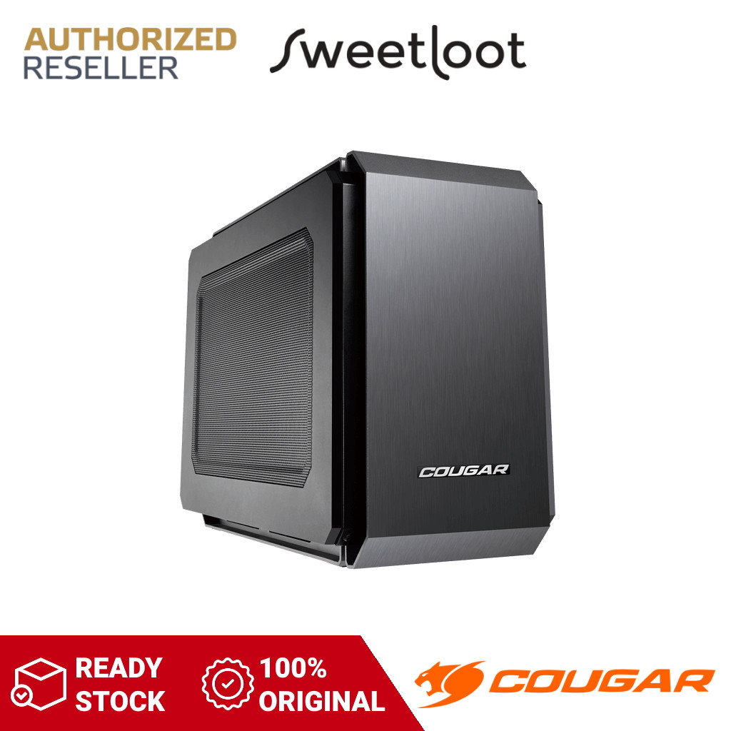 Cougar QBX Mini ITX Ultra Compact Pro Gaming Mini-ITX PC Casing - SWEETLOOT