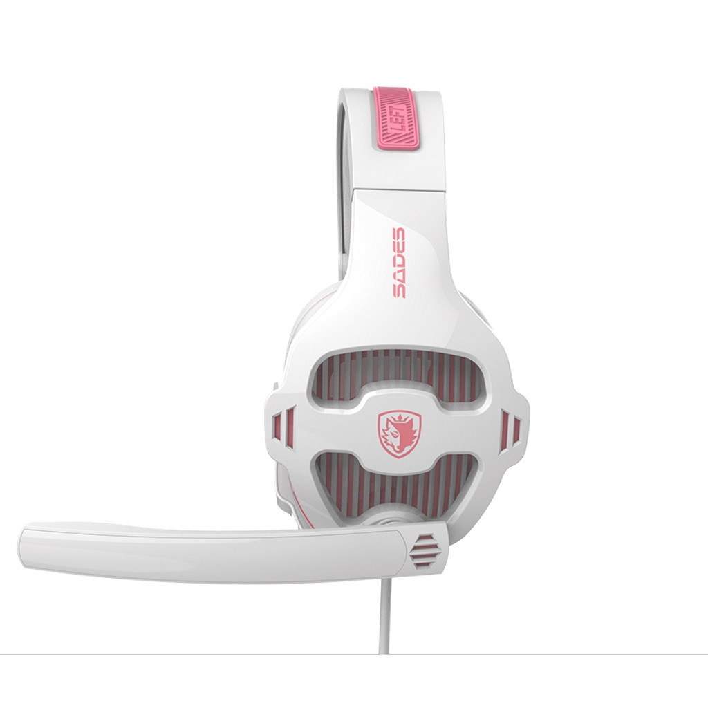 Sades PPower Angel Edition Pink Gaming Headset - SWEETLOOT