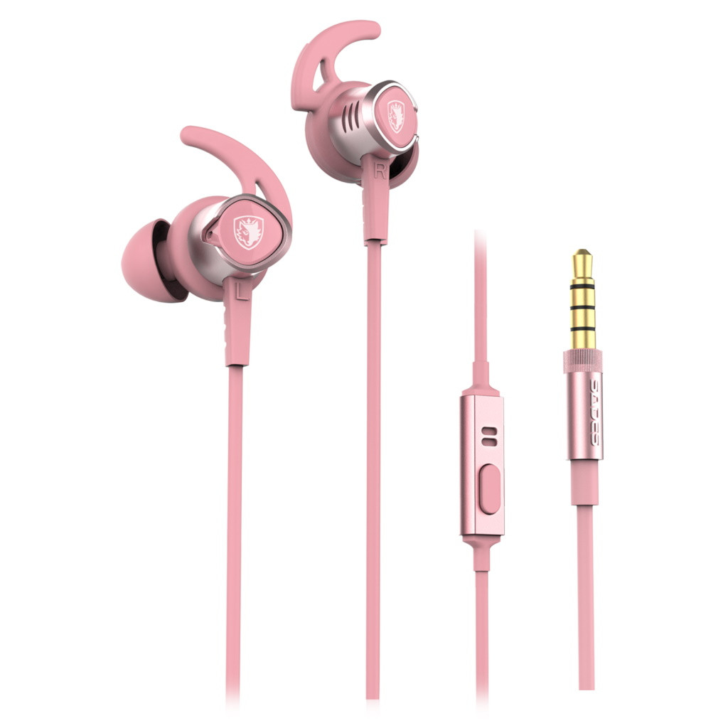 Sades Wings 20 Angel Edition Pink Gaming Earphones - SWEETLOOT