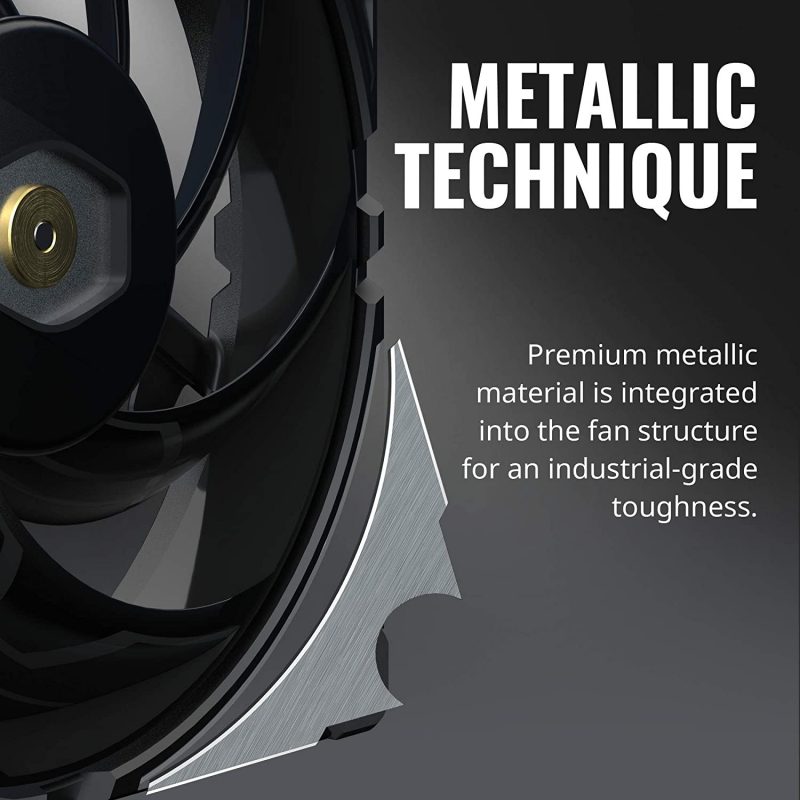 Cooler Master MasterFan SF120M 120mm Industrial Grade Performance PC ...