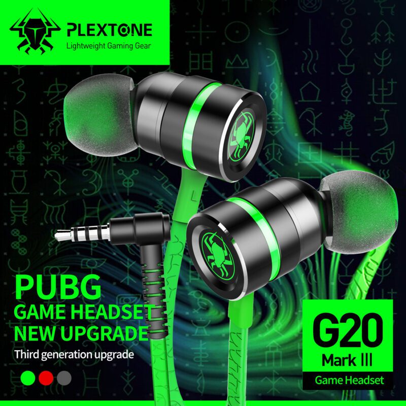 Plextone G20 Mark III Gaming Earphone - SweetLoot PC