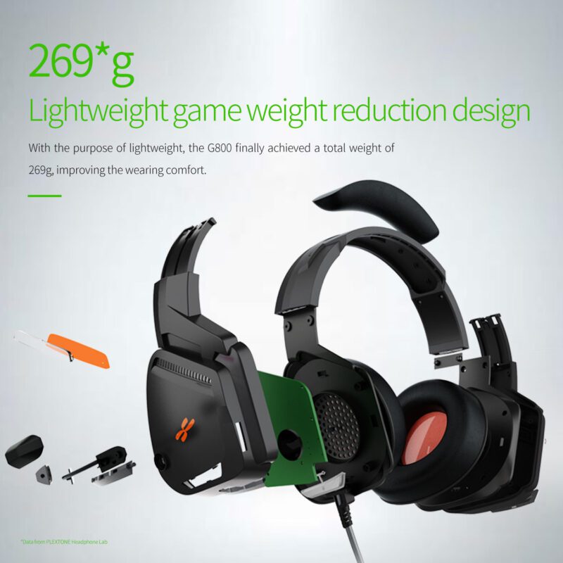 Plextone G800 Mark II Stereo Gaming Over-Ear Headset - SweetLoot PC