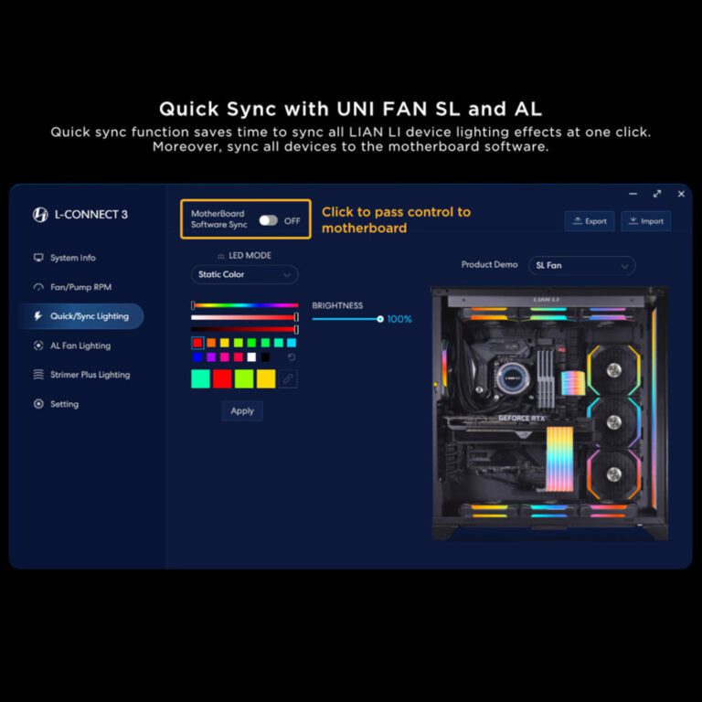 Lian Li STRIMER PLUS V2 L-Connect 3 Controller - SWEETLOOT