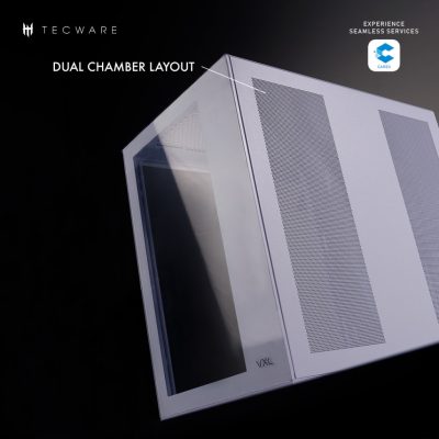 Tecware VXL Dual Chamber ATX Case - SWEETLOOT
