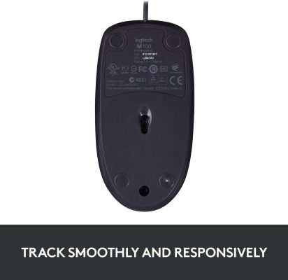 Logitech B100 Optical USB Mouse - SweetLoot PC