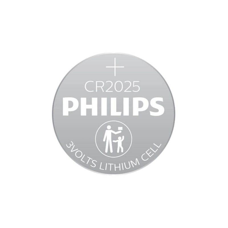 Philips CR2025 Lithium Minicells Battery - SWEETLOOT