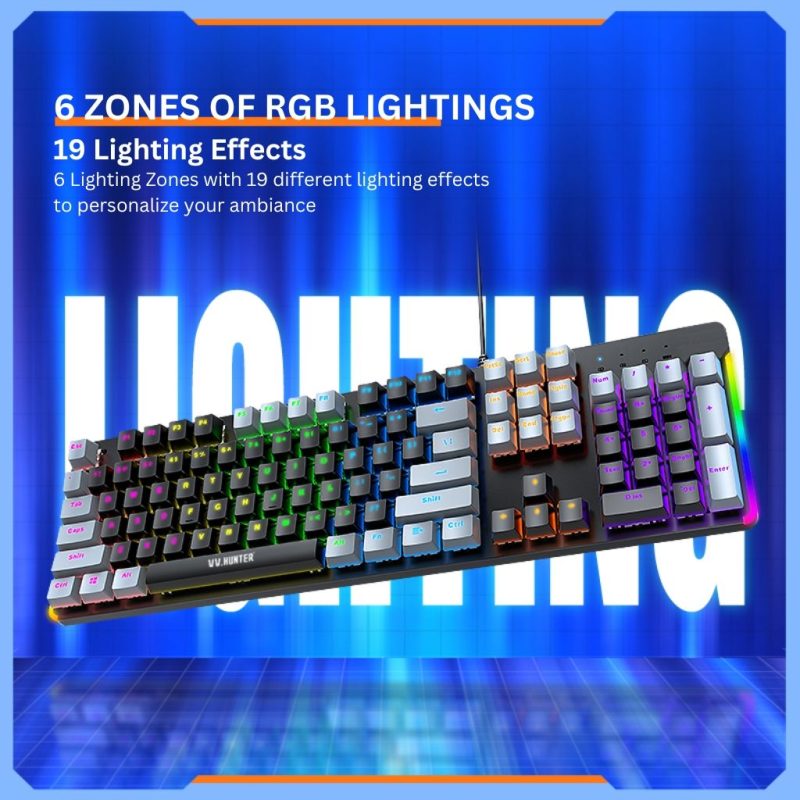 VV.Hunter Gaming Keyboard & Mouse Combo (V500 + M280) - SweetLoot PC
