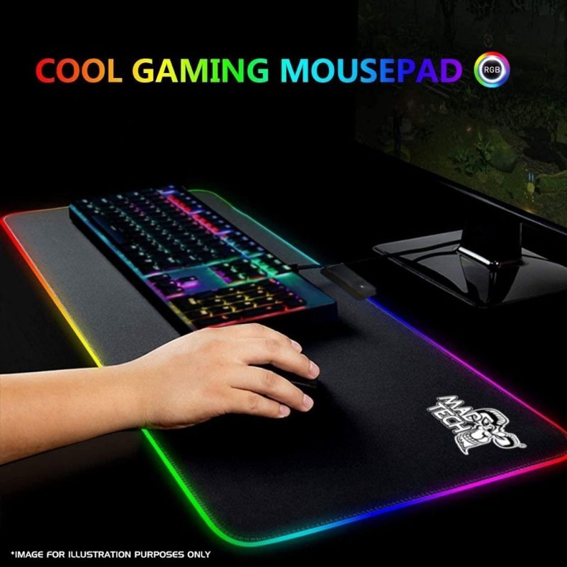 Madtech RGB Gaming Mouse Pad - SweetLoot PC