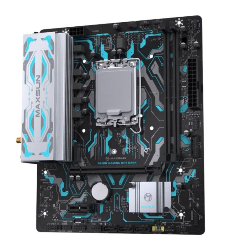 Maxsun B760M Gaming WIFI Gank D5 mATX Motherboard - SweetLoot PC