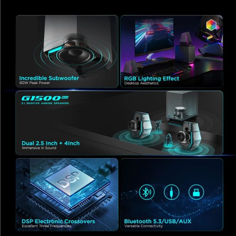 Edifier Hecate G2000 Gaming Speaker - SweetLoot PC