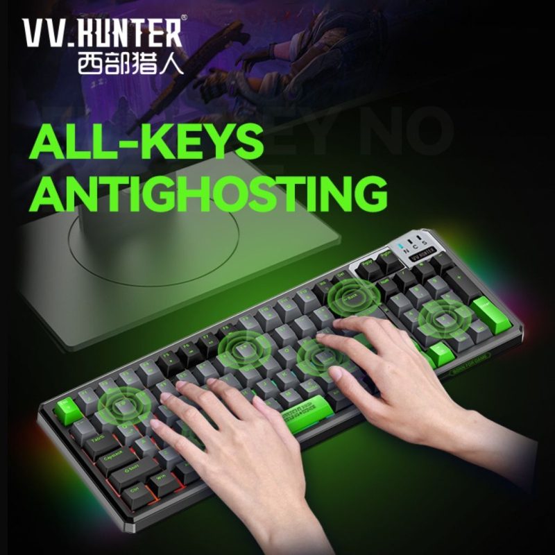 VV.Hunter V98 Gasket Mount Mechanical Gaming Keyboard - SweetLoot PC