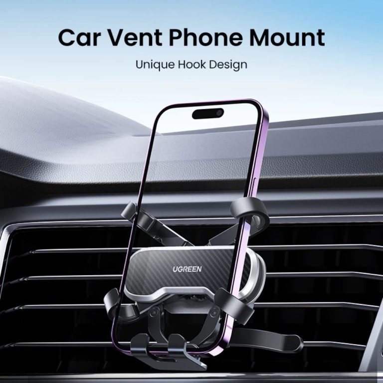 UGREEN Gravity Car Phone Holder with Hook - SweetLoot PC