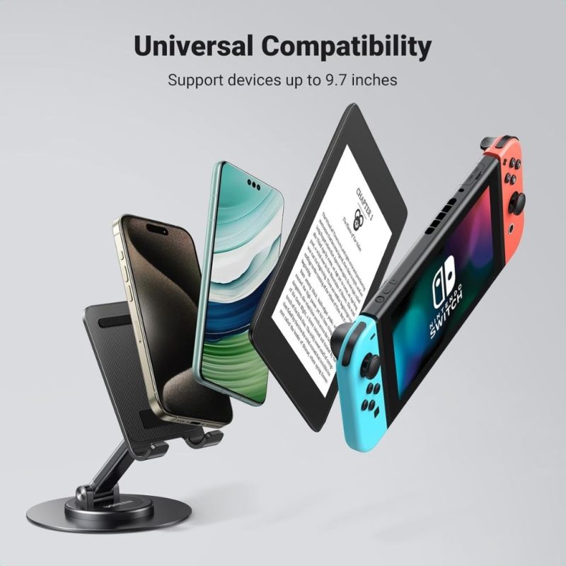 UGREEN Swivel & Foldable Multi-Angle Desktop Phone Stand - SweetLoot PC