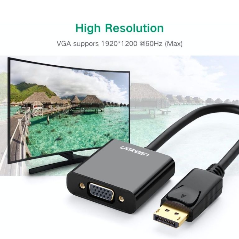 UGREEN DisplayPort to VGA Adapter - SweetLoot PC