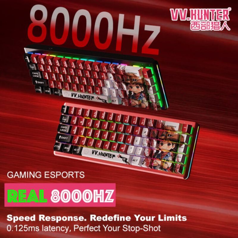 VV.Hunter CK68 Ultra 68-Key High-Speed Magnetic Switch Mechanical ...